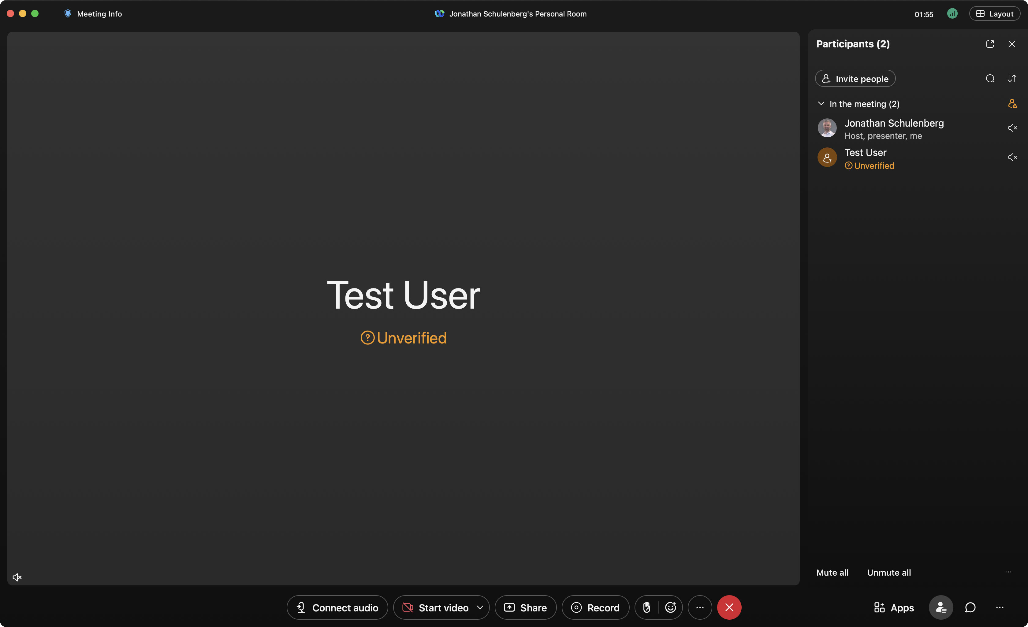 UNVERIFIED ATTENDEES ON WEBEX MEETING - Cisco Community