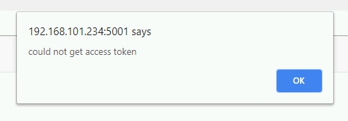 Solved: Unable to get authentication token? - Cisco Community