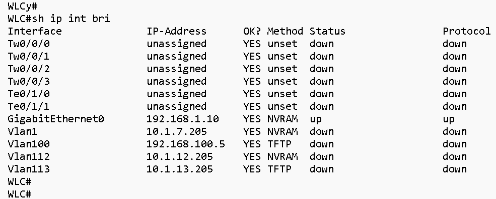 WLC 9800 down - Cisco Community