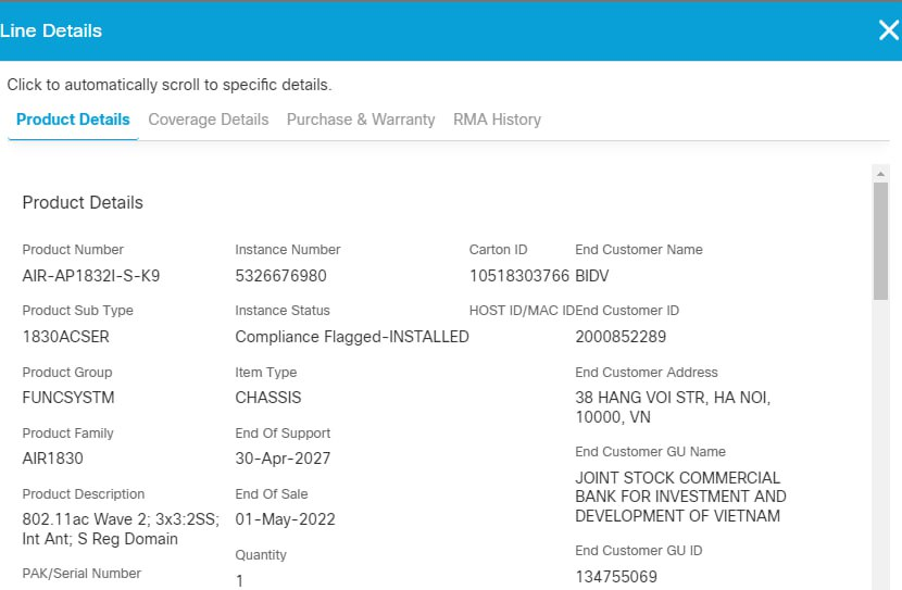 RMA cannot be created for devices if flagged - Cisco Community