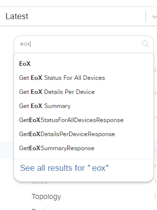 Looking to get EOX data from Cisco devices - Cisco Community