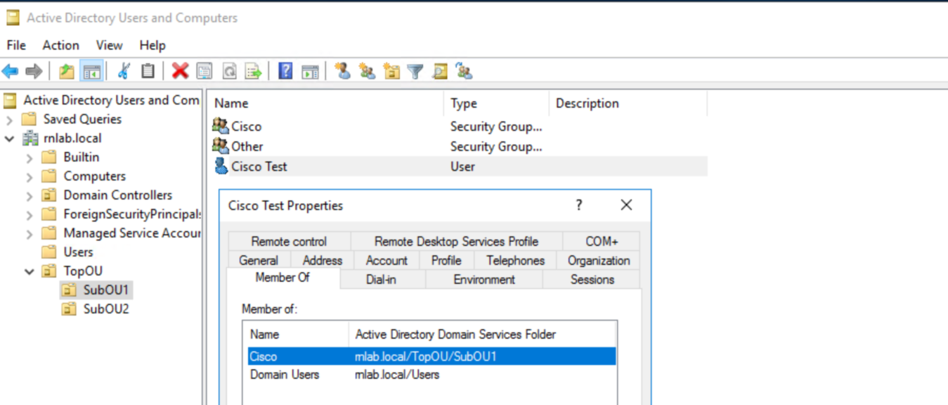 Cisco ISE : Authorization for nested groups - Cisco Community