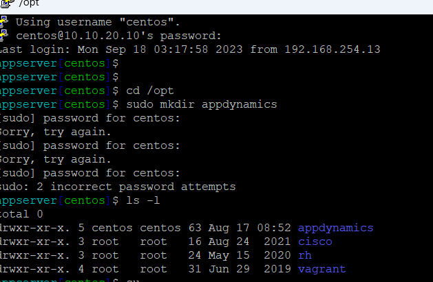 AppD Sandbox root password - Cisco Community