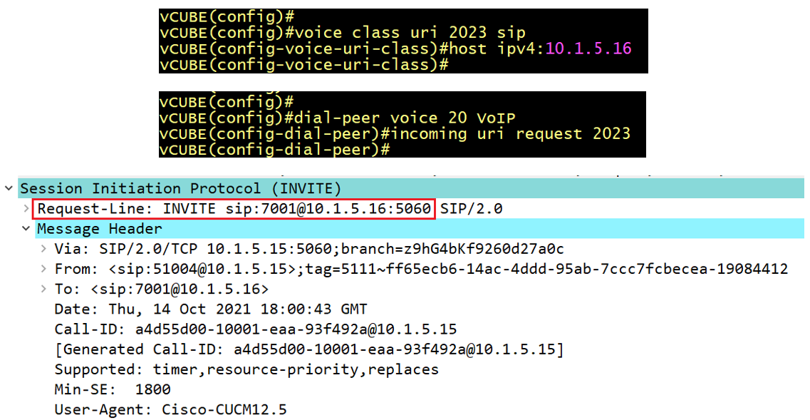 CUBE Inbound Dial Peers Matching Criterias - Cisco Community