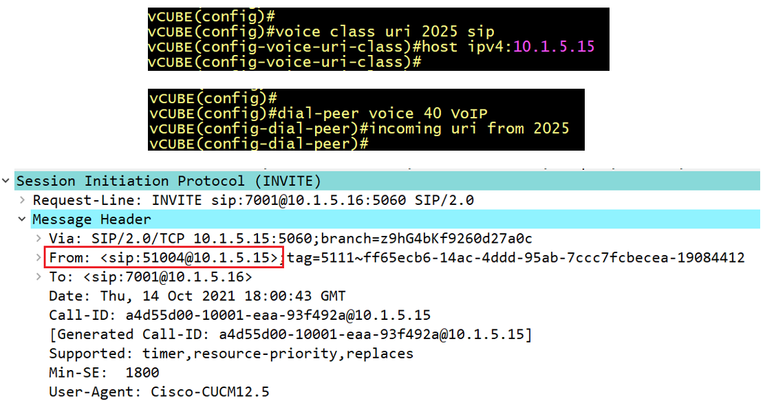 CUBE Inbound Dial Peers Matching Criterias - Cisco Community