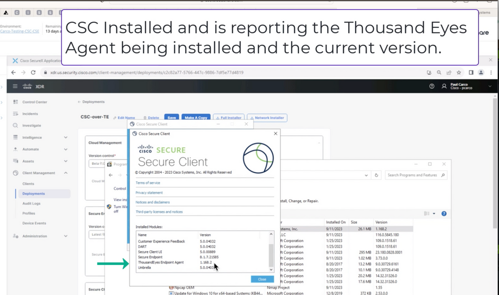 ThousandEyes for Cisco Secure Client (AnyConnect) - Cisco Community