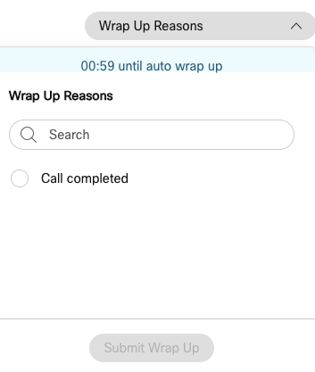 WxCC - Disable the "Wrap Up Reasons" dialog box - Cisco Community