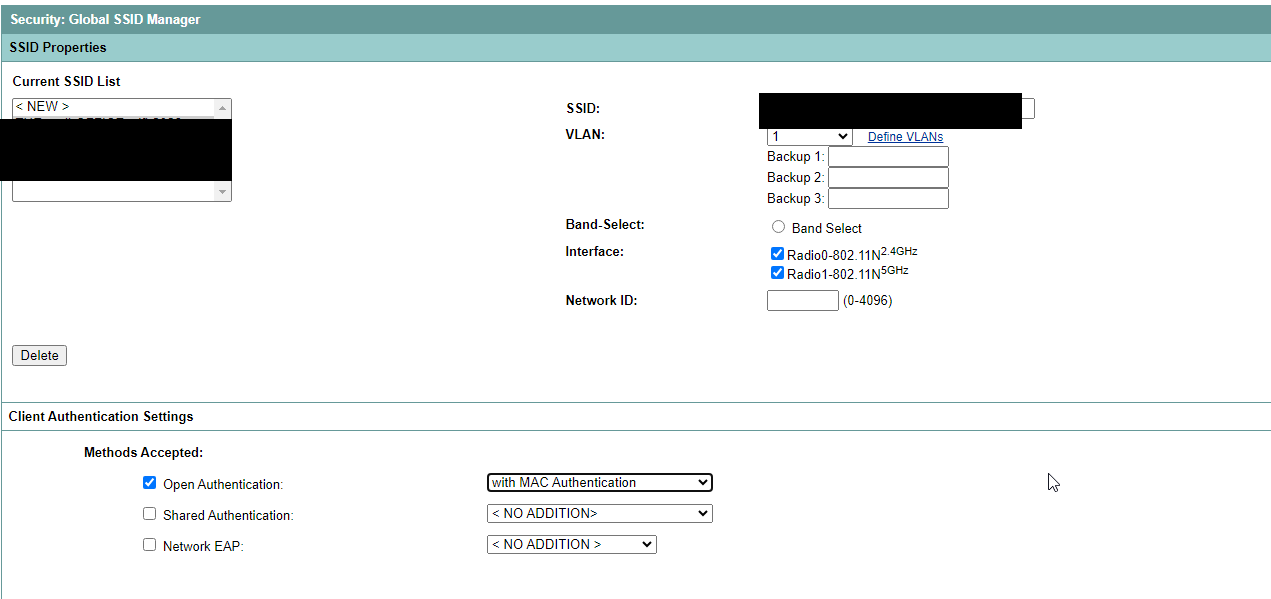Cisco Aironet 1600 (AP) - problem with Mac-Authentication - Cisco Community