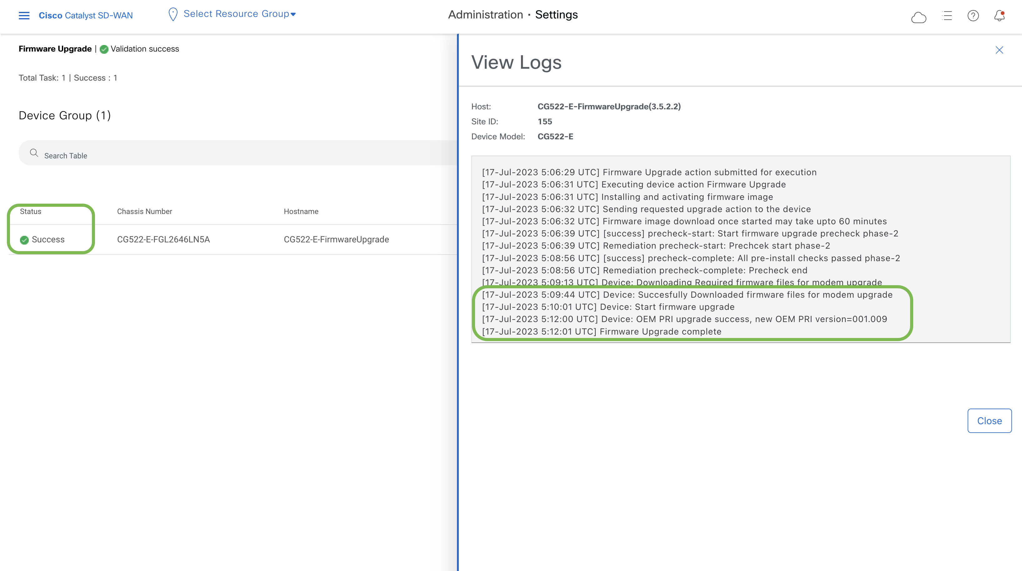 Cellular Firmware Upgrade Guide via Cisco SD-WAN Manager - Cisco Community