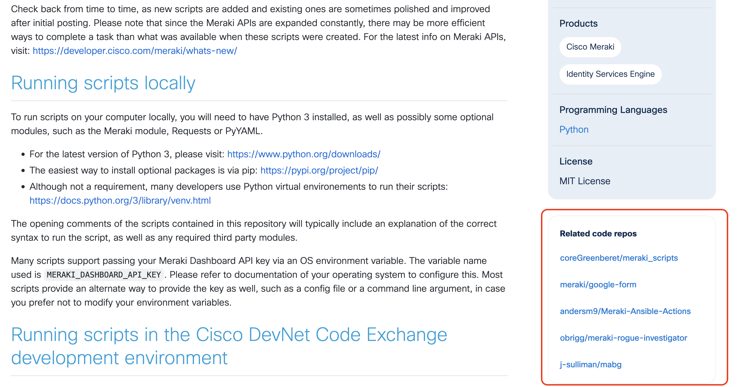 New Features on Code Exchange Platform - Cisco Community