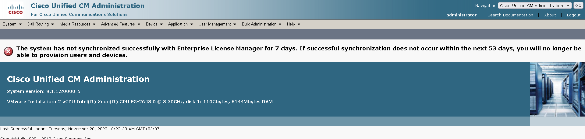 Solved: Cisco Prime License Manager -Security Error - Cisco Community