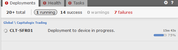 Unable to deploy updated policy to a specific SFR Module - Cisco Community