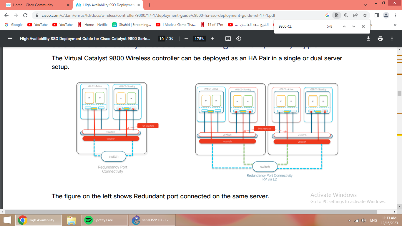 C9800 - Redundancy SSO configuration issue. - Cisco Community C9800 - Redundancy SSO configuration issue. - Cisco Community