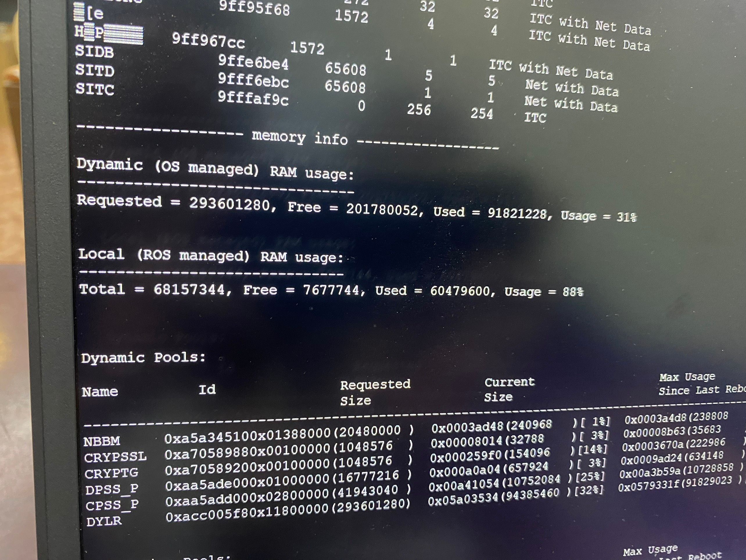 Solved: how to check DRAM parameter on cbs250 - Cisco Community