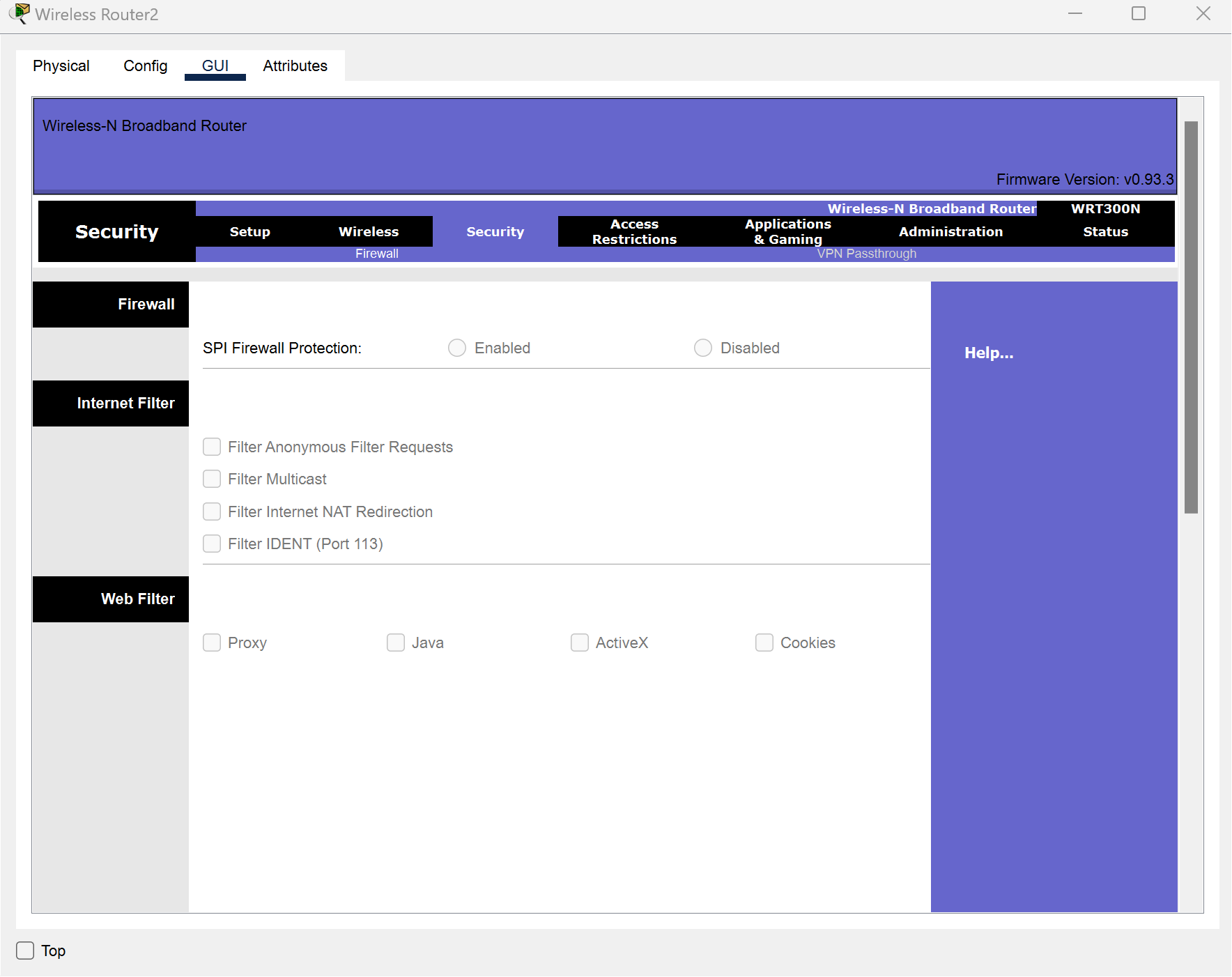 Problem with setting up firewall in cpt - Cisco Community