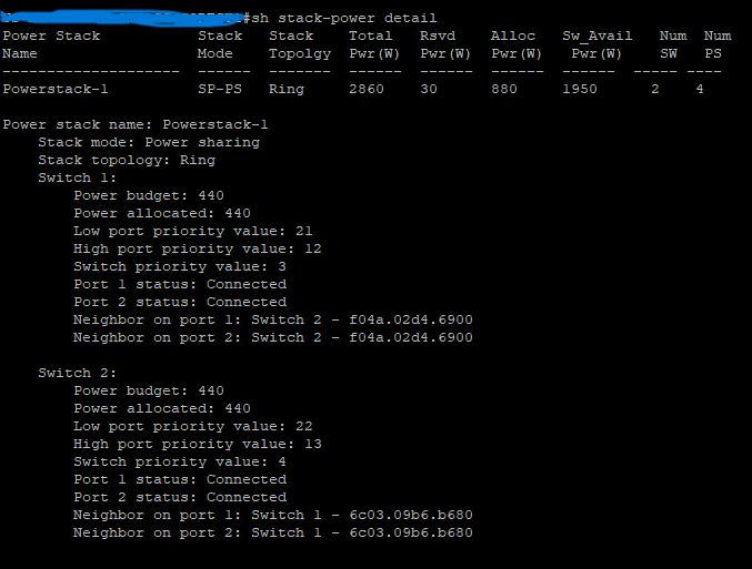 Cisco Stackpower Default Behavior on WS-C3850-24XS-S and C9300X-24Y ...