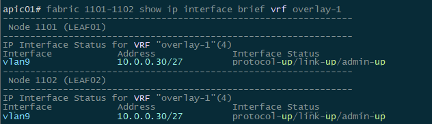Solved: Infra VLAN local on Leaf different to configured Infra VLAN ...