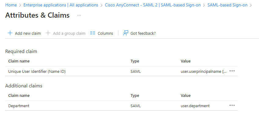 Using EntraID SAML attributes in DAP - Cisco Community