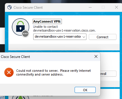Solved: Connectivity Issues and VPN - Cisco Community