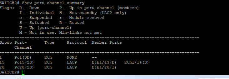 VPC is down,please see the Port channel interface status and the VPC ...