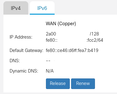 IPv6 configuration of RV260 - Cisco Community