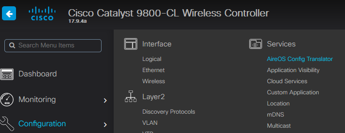 Solved: Clearing a 5520 Configuration File From the 9800 Migration ...