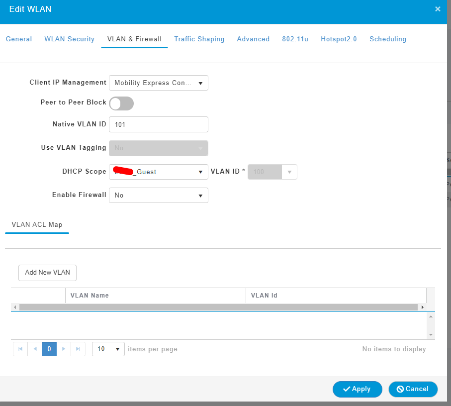 Cisco 1850 Mobility Express - Guest WLAN with own, internal DHCP ...