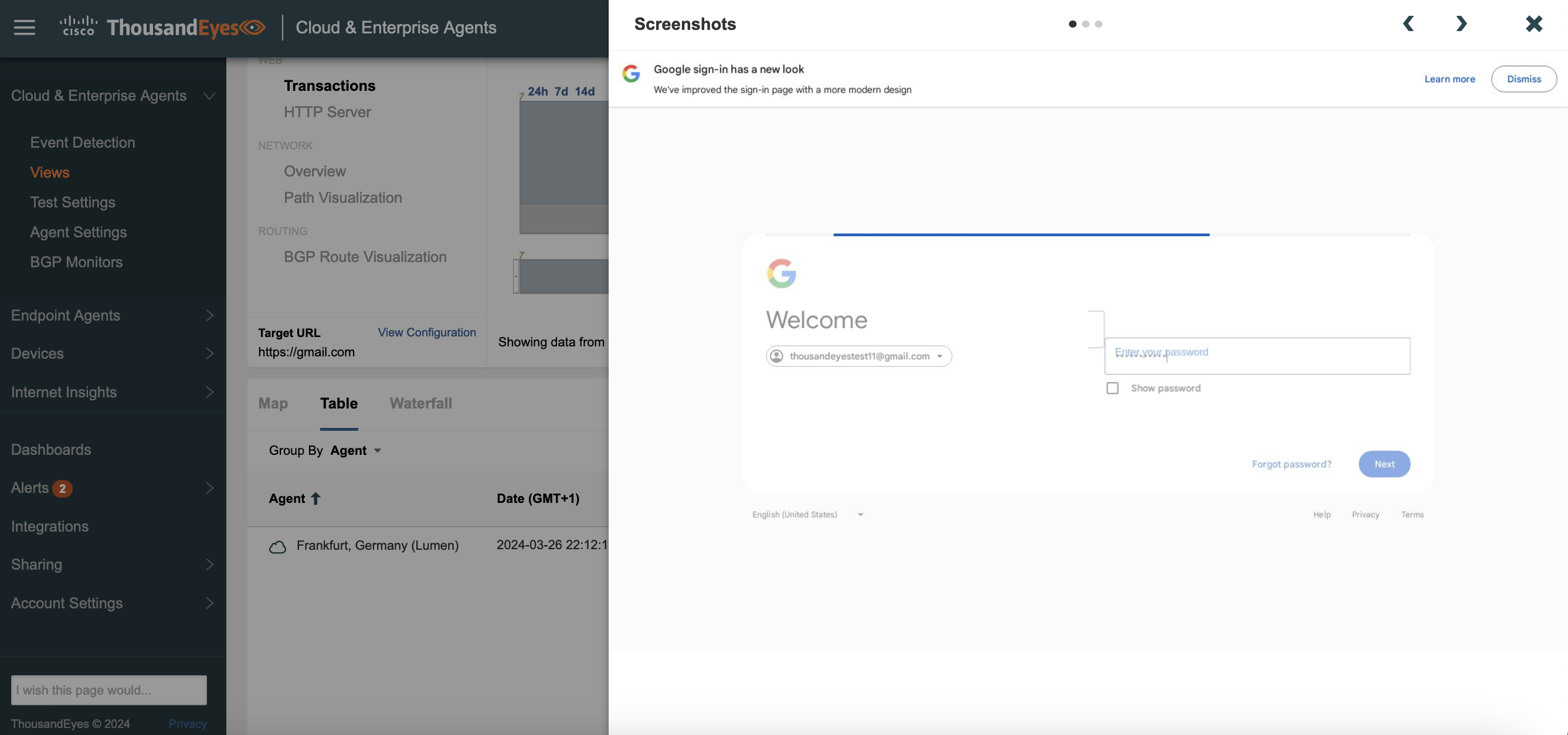 ThousandEyes Transaction Tests: using Google 2FA (part 2) - Cisco Community