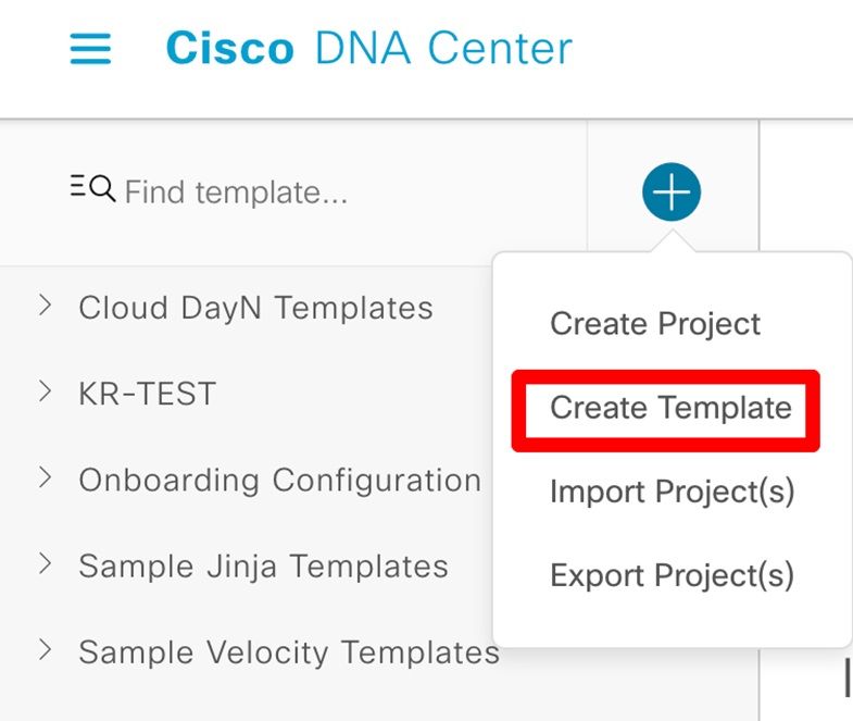 Cisco DNA Center Template Editor Tool 사용 - Cisco Community