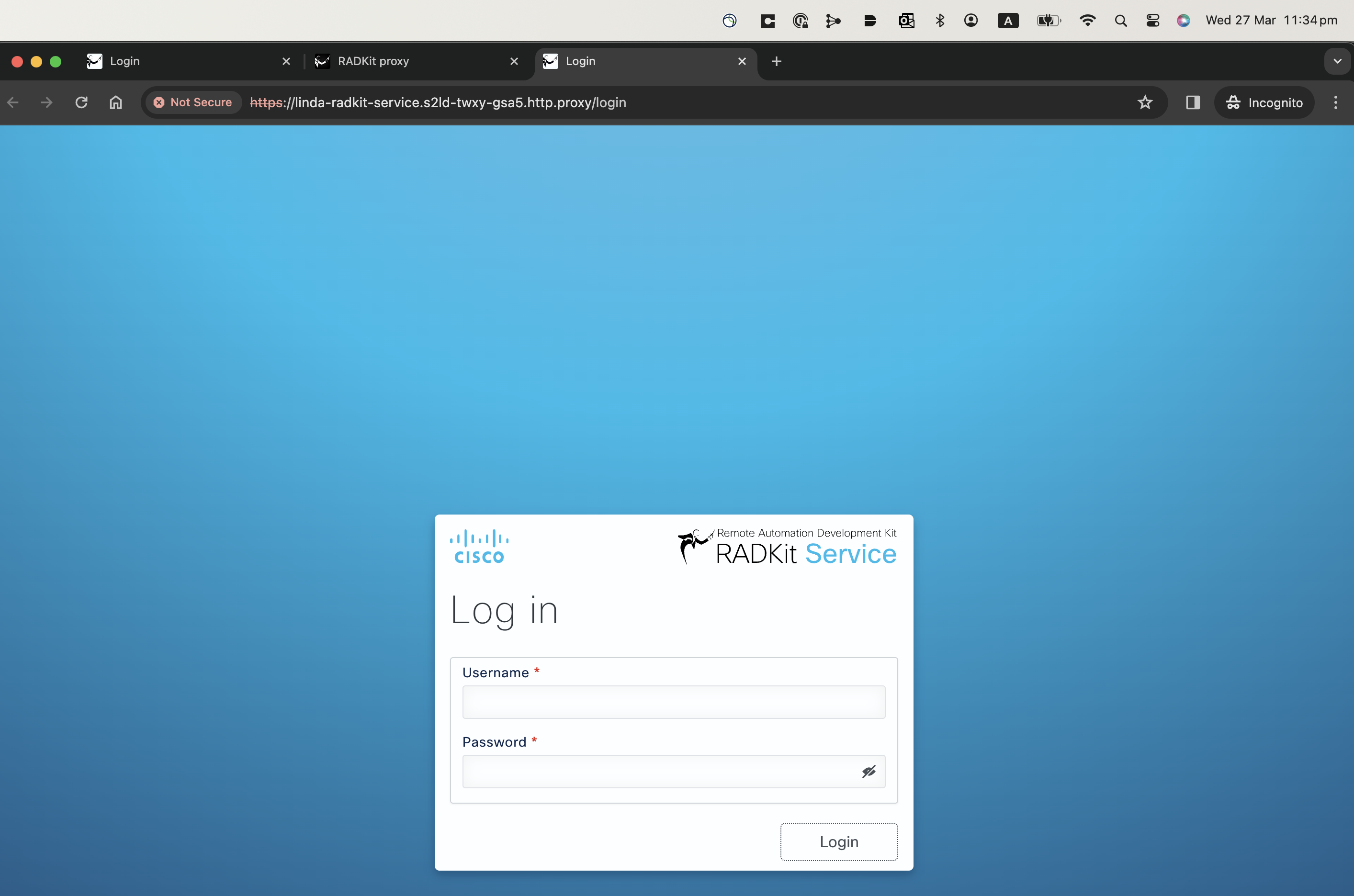 RADKit case study: Passwordless RADKit Service GUI Access Guide - Cisco ...