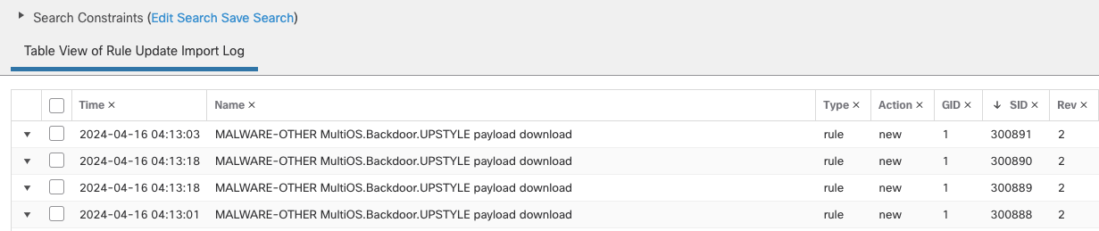 Cisco Secure Firewall (FTD): Snort 3 使用時のルール更新について (SRU/LSP) - Cisco ...