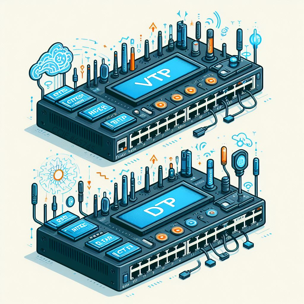 Qual é a diferença entre DTP e VTP?