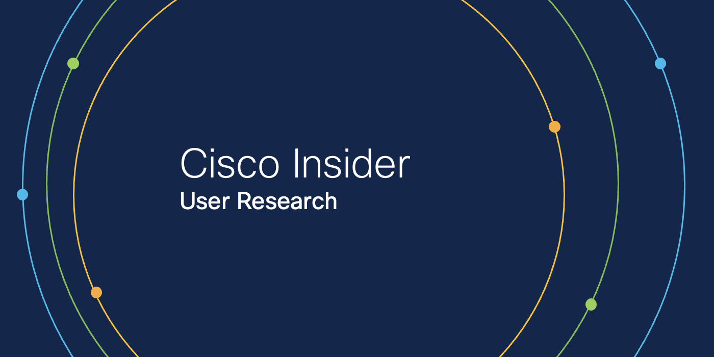 Influence the Cisco technology and experiences you use. - Cisco Community