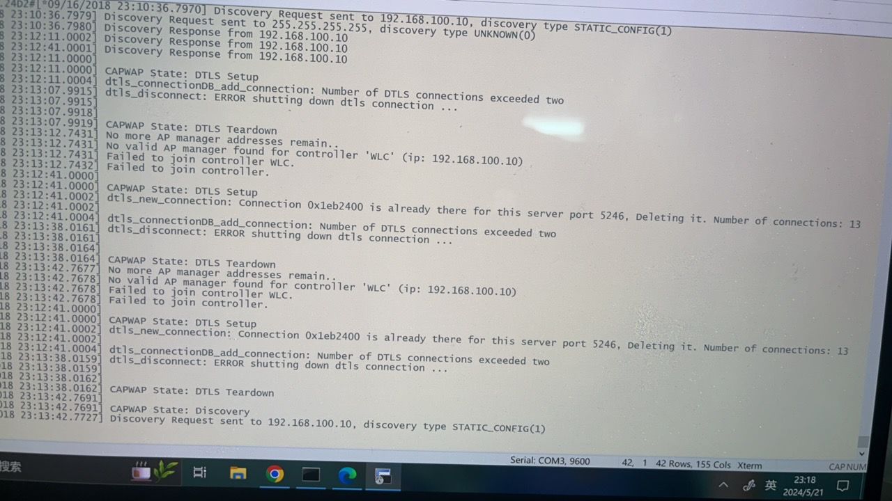 已解决: Hello everyone 我在PVE上部署了C9800控制器，但是AP无法上线。 - Cisco Community