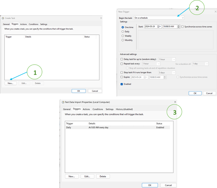 Schedule tasks related to the Cisco Vulnerability Management platform ...
