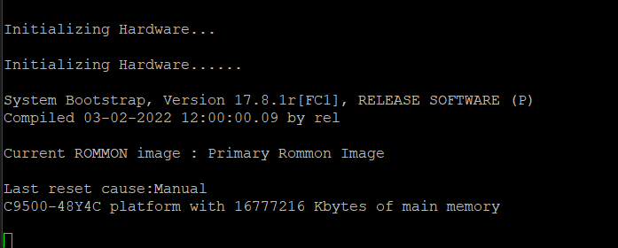 9500 upgrade procedure - Cisco Community