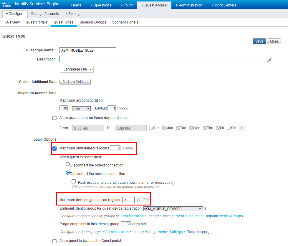 Guest portal login - Cisco Community