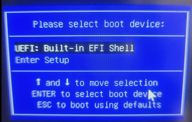 Solved: UCS M6 blade server not booting Esxi 8.0 in UEFI mode - Cisco Community