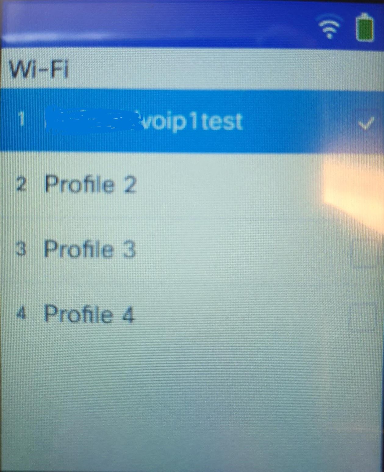 Solved Having Cucm Setting Up A Specific Wifi Profile On Cp 8821 Cisco Community