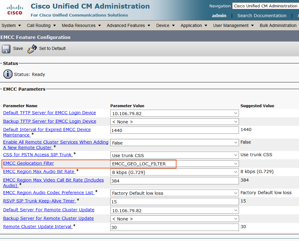 Device Pool Selection in Extension Mobility Cross Cluster EMCC Based on ...