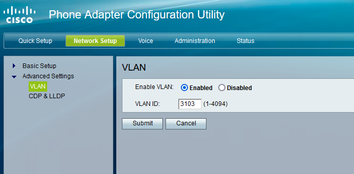 SPA 122 VLAN WITH TR069 - Cisco Community