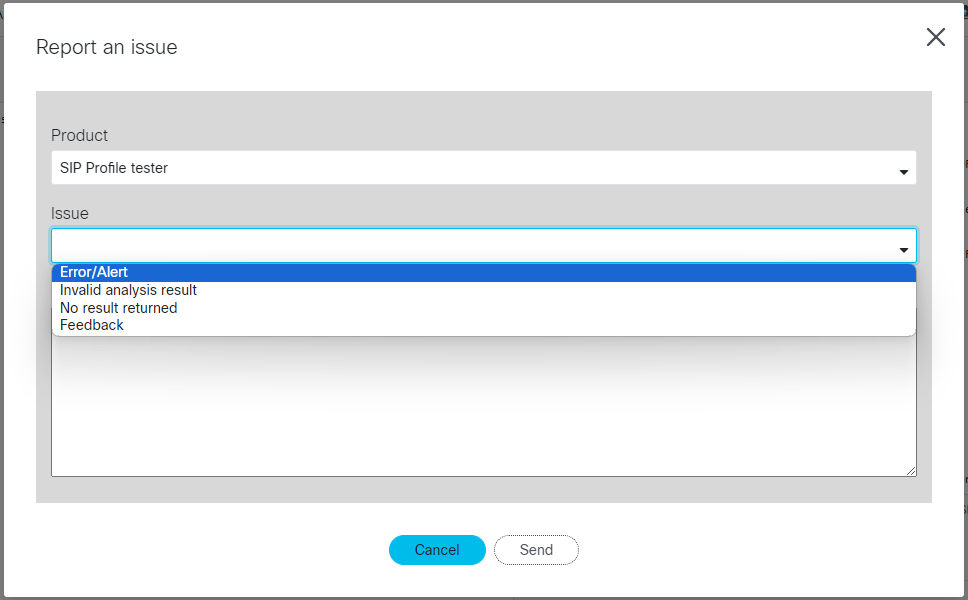 Collaboration Solution Analyzer (CSA) - SIP Profile Tester (SPT) Tool ...
