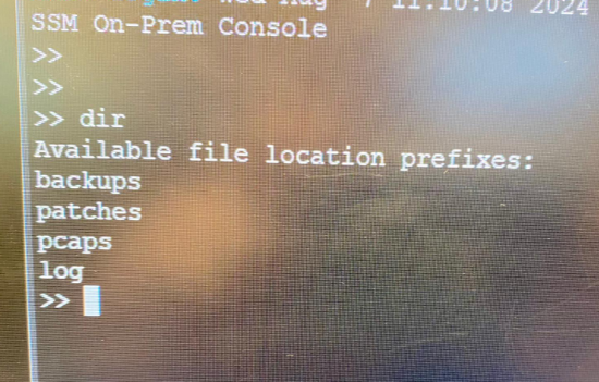 Problem updating SSM on-prem - Cisco Community