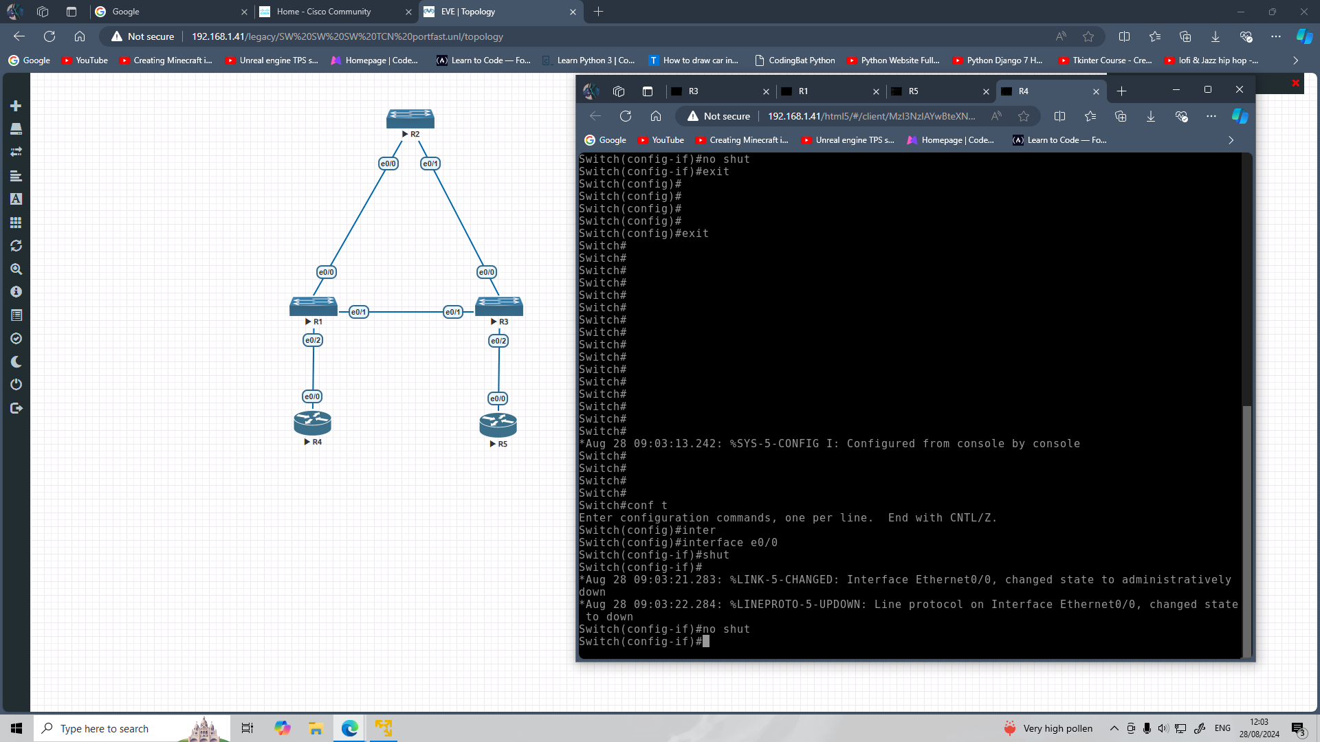 Spanning Tree - Type P2p - Cisco Community
