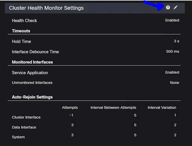 Secure Firewall Cluster interface health behavior - Cisco Community