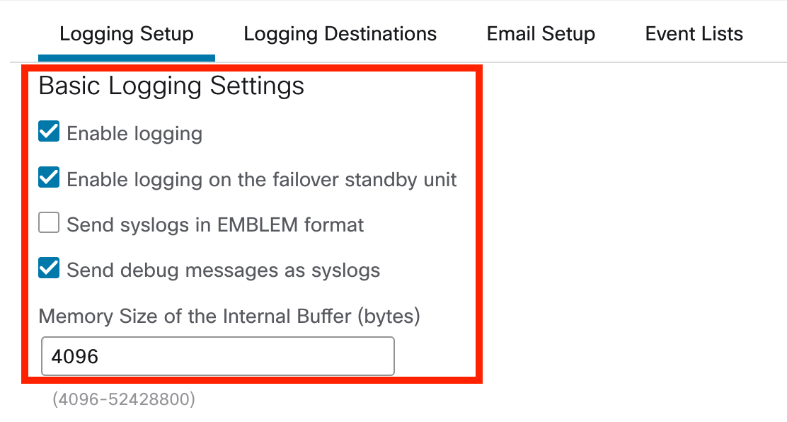 FTD: ASA(LINA) engine syslog の設定方法 - Cisco Community