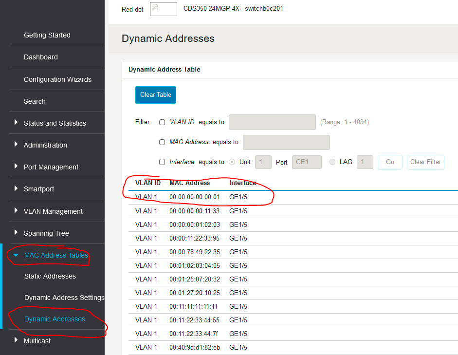 Switch SG300-20-Port - What are the IP addresses for each Port in VLAN ...