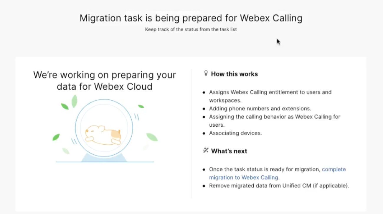 Migrate Calling from UCM to Webex Calling - CH tool quick overview - Cisco Community