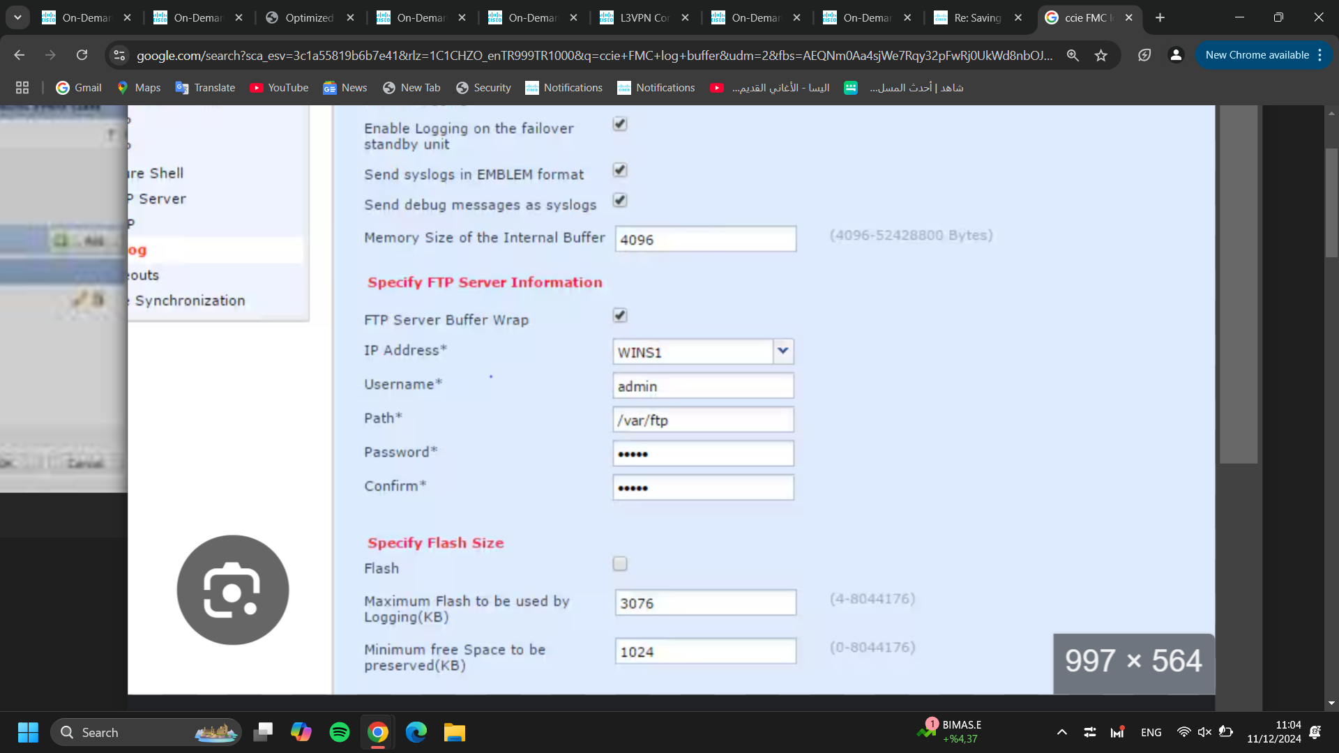 Saving cisco ftd logs from buffer to flash - Cisco Community