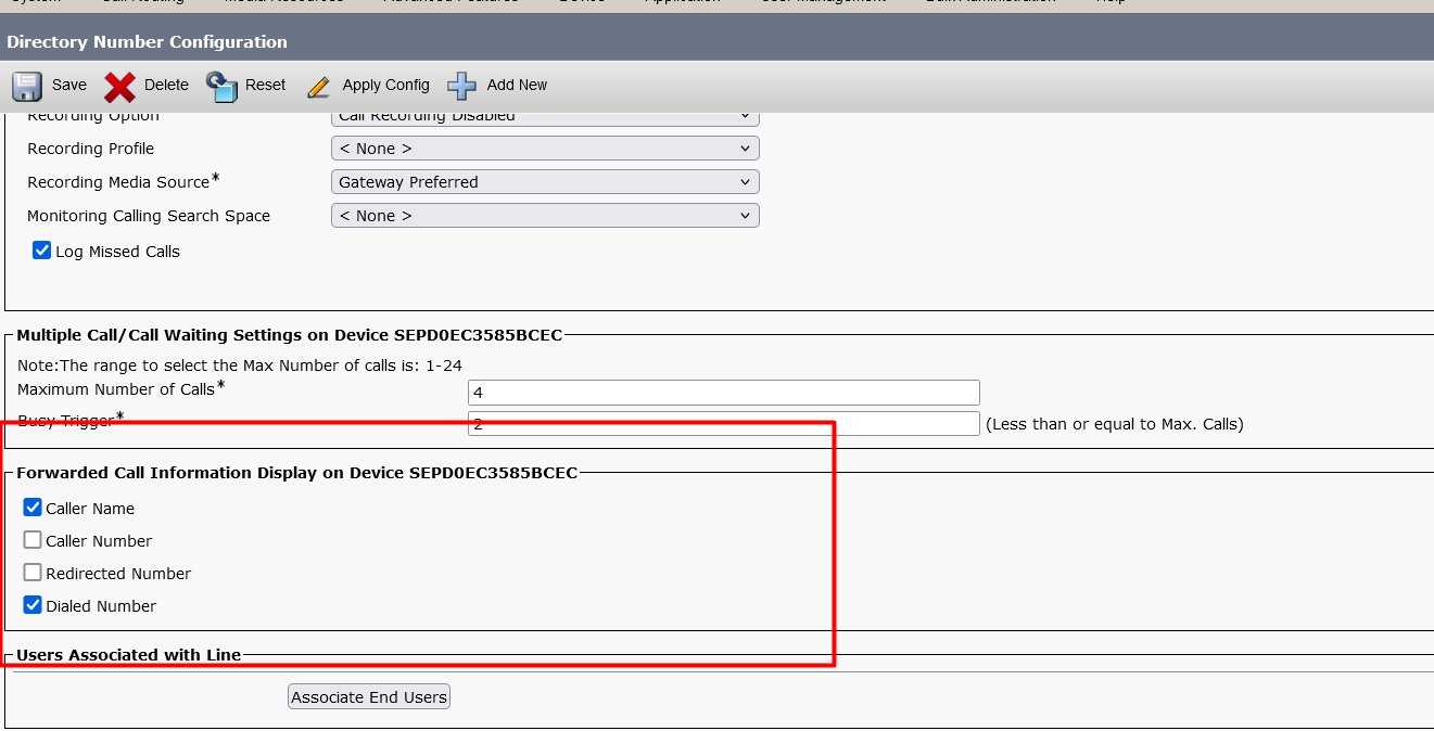 caller ID presentation on forwarding lines - Cisco Community